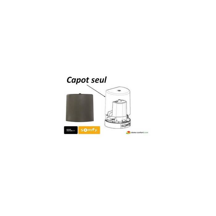 Capot (Blanc bronzal) seul pour moteur FREEVIA 600 - LS 430 Somfy