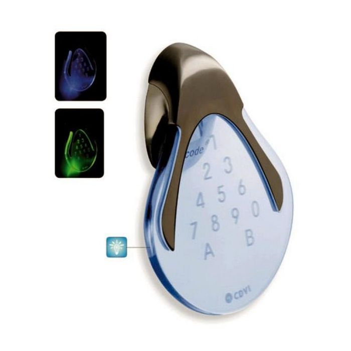 Digicode SUBLIM inox/polycarbonate électronique déportée 2 relais CDVI ...