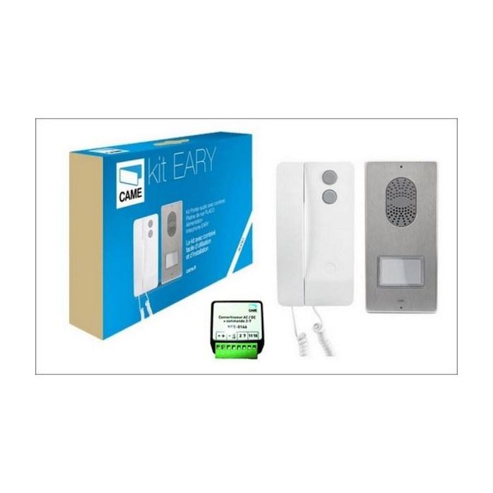 Kit Portier Audio EARY CK0013FR avec convertisseur - CAME - Domo Confort