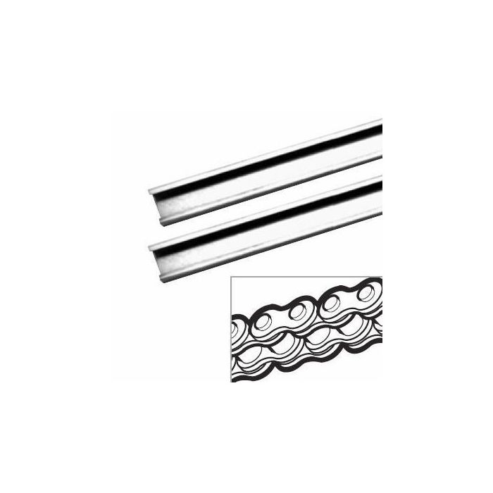 Rail en 2 parties chaîne acier SK 12-SL Marantec REMPLACE PAR MA100617 ...