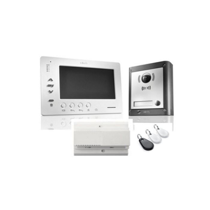 Kit visiophone - VsystemPRO PREMIUM IO - 3 badges inclus platine 1 ...