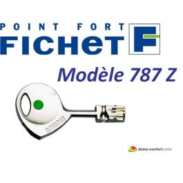 Reproduction de clé Fichet de type 787 Z FICHET - Domo Confort