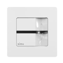 Emetteur HZ mural 1 canal - SIMU - - Domo Confort