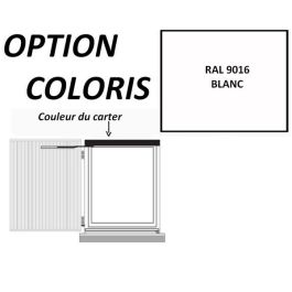 OPTION DE COLORIS POUR LE CARTER : BLANC RAL 9016 - Domo Confort